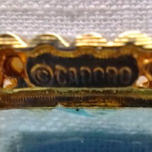 Cadoro, signed | Jewelry | Rare Cadora Aquamarinecolored Stone With ...
